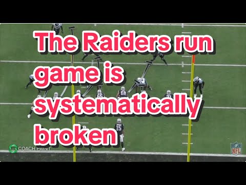 The Raiders Run Game is Systematically Broken - YouTube