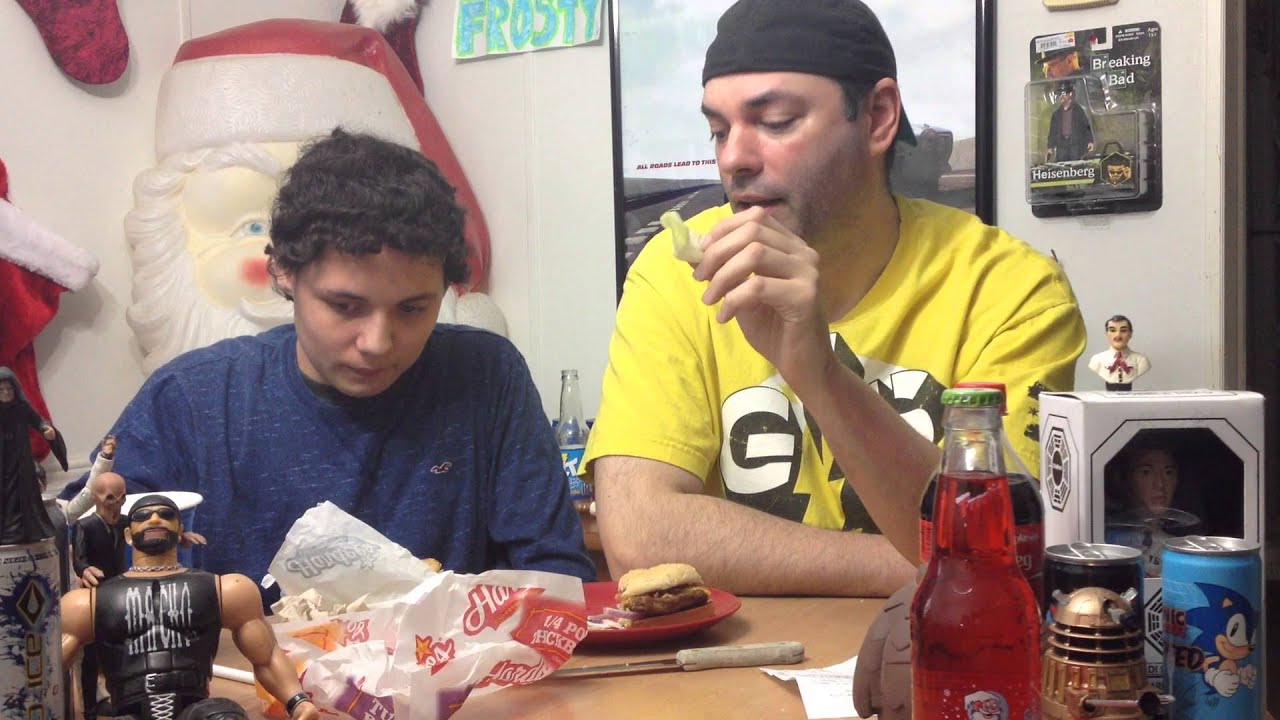 SnaQPaQ Hardee's Mile High Bacon Thickburger Review - YouTube