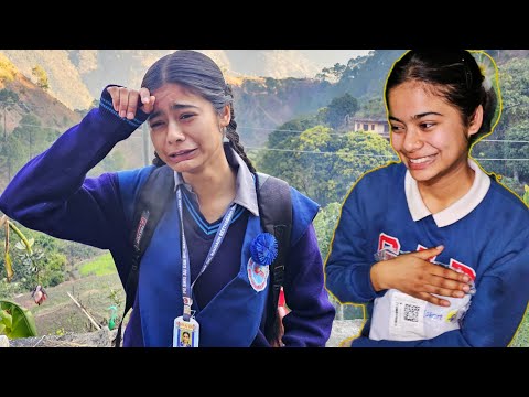 Class 12th का आखिरी दिन 😭 !! Farewell के लिए साड़ी भी आ गई || pahadi lifestyle vlogs || daily vlogs 