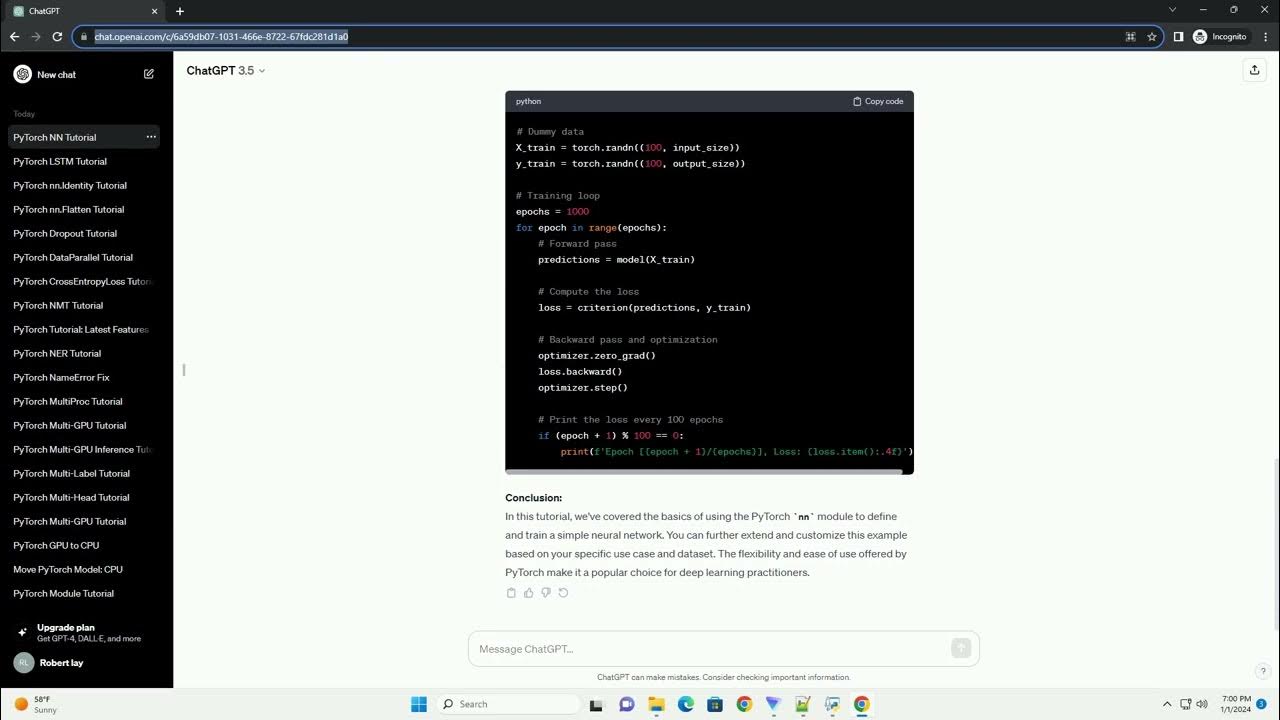pytorch nn module example - YouTube