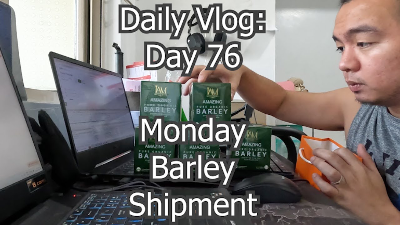Daily Vlog Day 76: monday barley shipment - YouTube