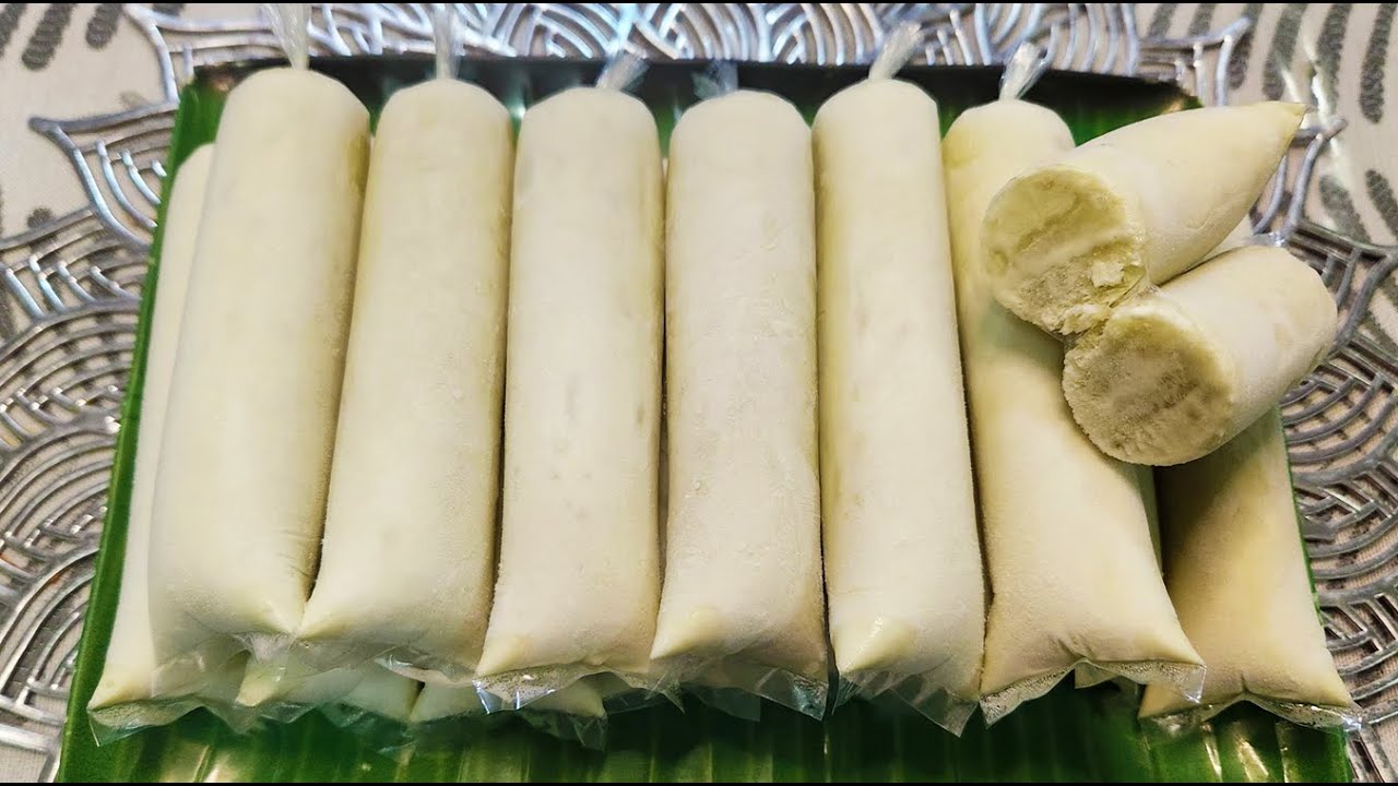 Creamy & Soft Buko Pandan Ice Candy Recipe | How To Make Ice Candy na ...