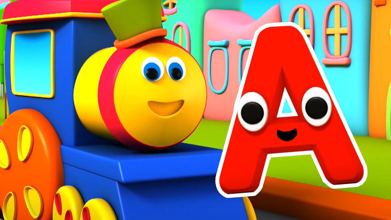 Alphabets Adventure with Bob The Train and Rhymes for Children - YouTube