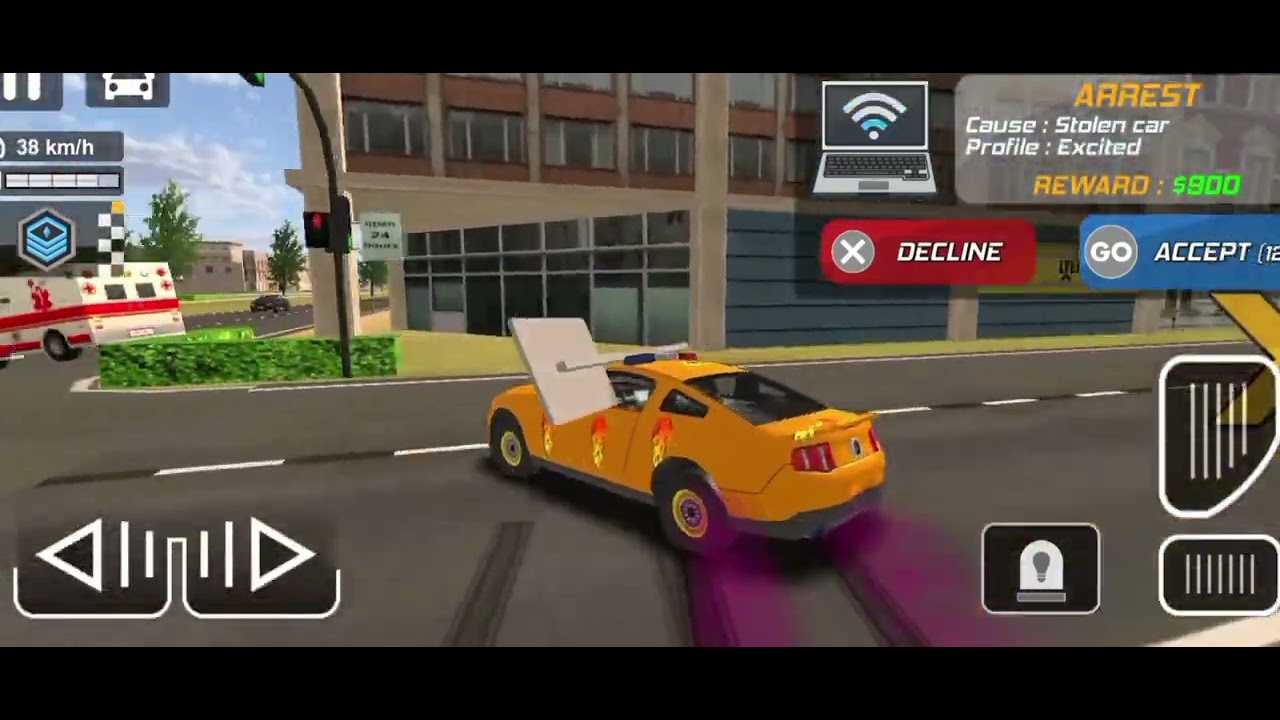 Police car driving new challenge game play Android Games videos - YouTube