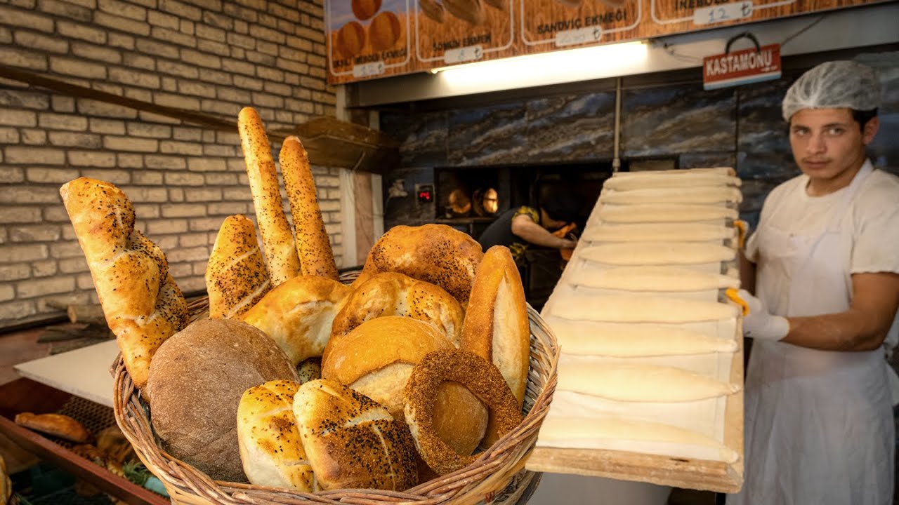 Turkish bread making: A comprehensive guide from start to finish. - YouTube