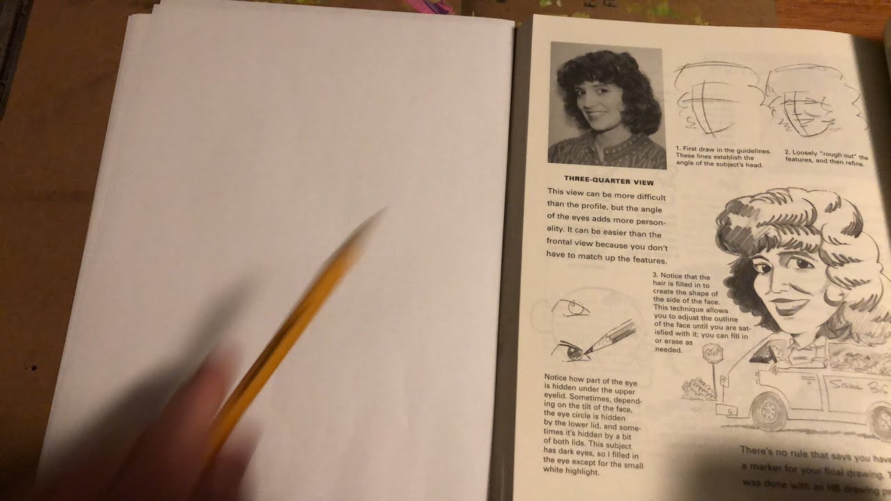 Bruce Blitz Cartoon Caricatures Practice - YouTube