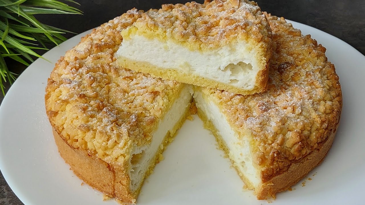Non mi stanco mai di preparare questa torta alla crema🍋 ...