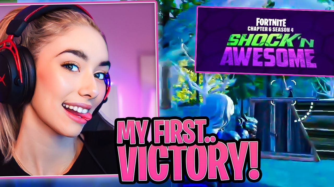 Sommerset FINALLY Gets Her FIRST Victory Royale in the NEW Season After ...