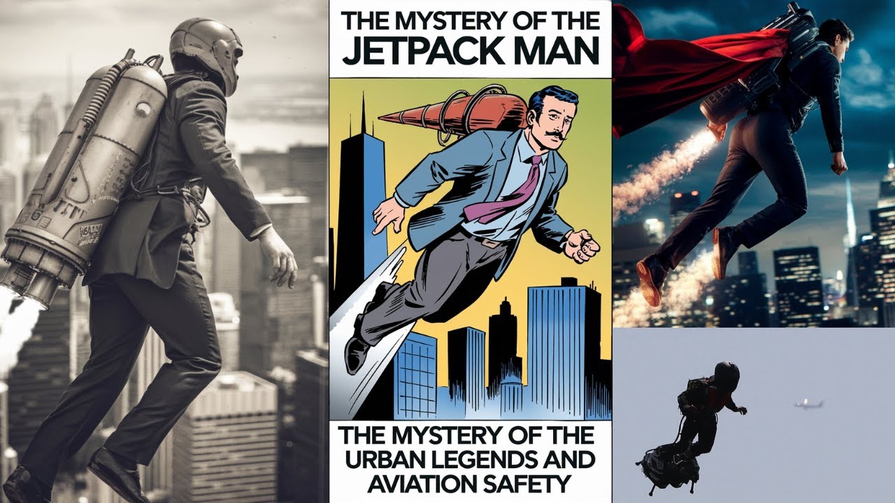 Jetpack Man -Fact or Fiction- Urban Legends and Aviation Safety # ...