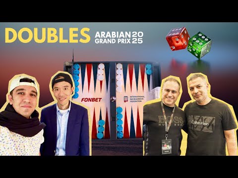 Backgammon Arabian Grand Prix 2025 ▸ Mochy 🇯🇵 Hossein Paknahad 🇮🇷 vs Ali Kolbadi / Afshin Omidi 🇮🇷