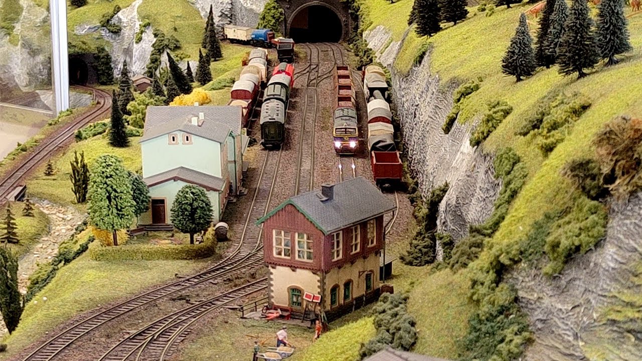 Toy trains at the Ostrava Railway Museum, Czech Republic - YouTube