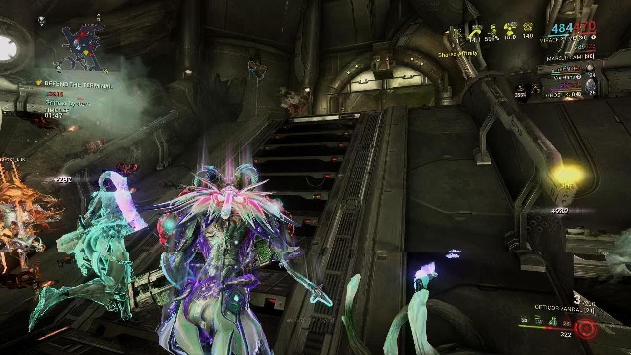 Warframe - That time the terminal was alive - YouTube