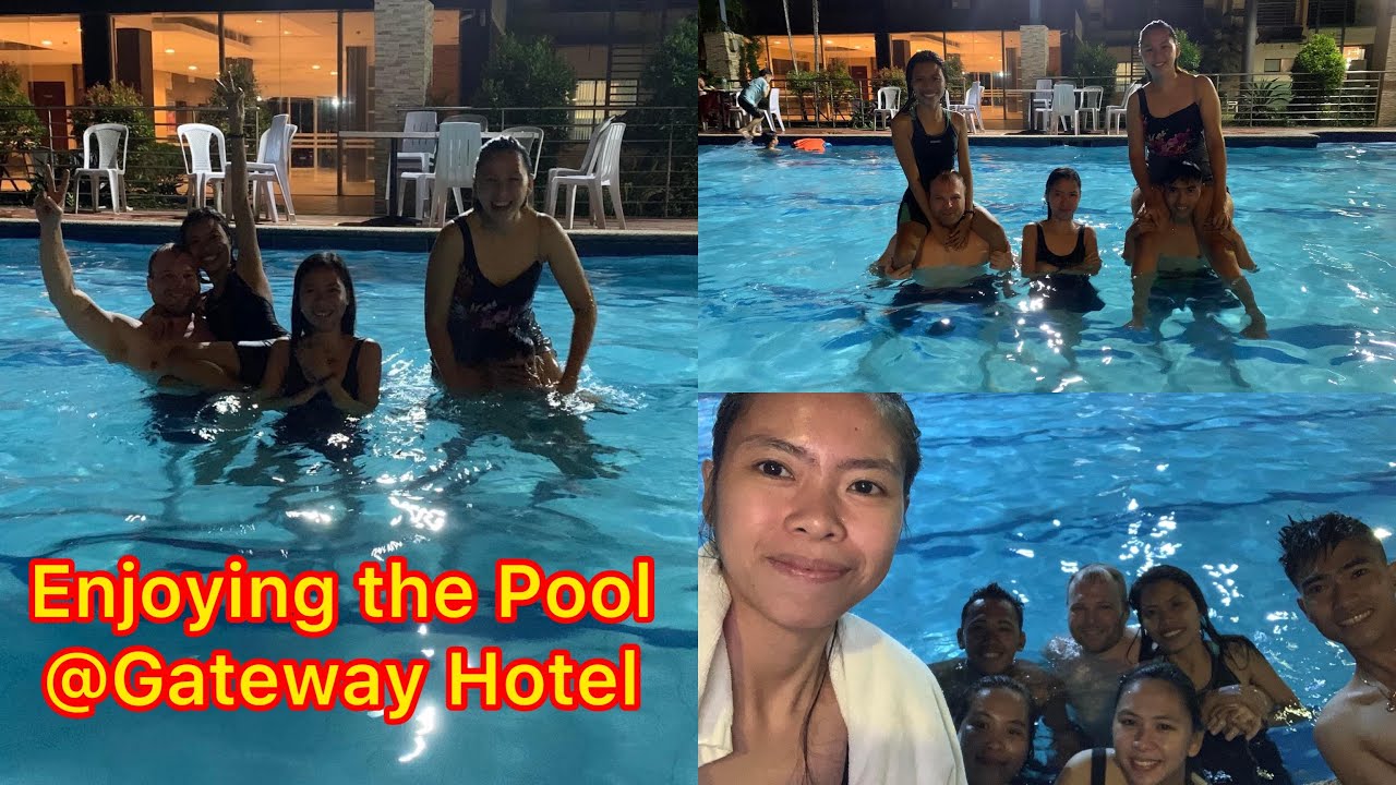 Enjoying the Pool @Gateway Hotel, Surigao City - YouTube