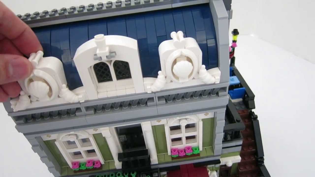 Lego Parisian Restaurant Inside
