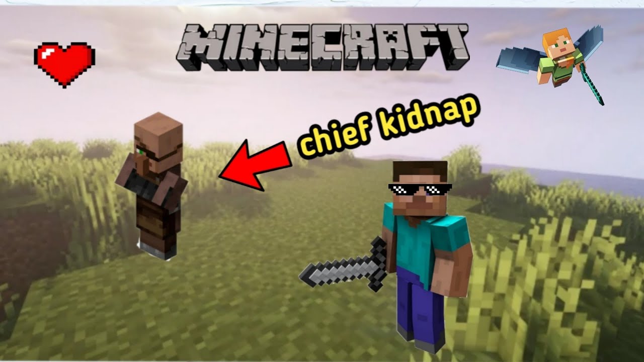 Cheaf Kidnap 😱 How I Safe The Cheaf Minecraft - YouTube