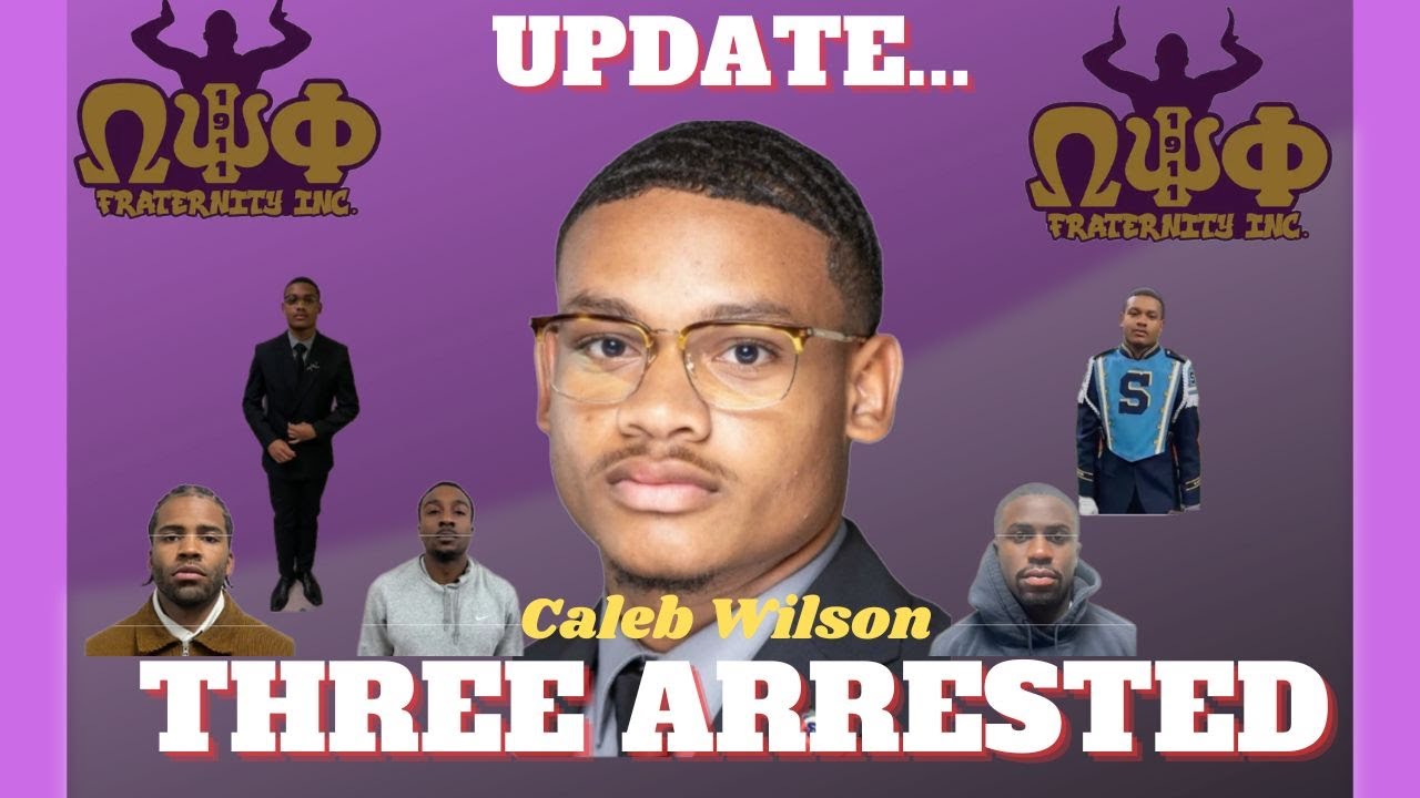 Caleb Wilson Update: Three Suspects Arrested - YouTube