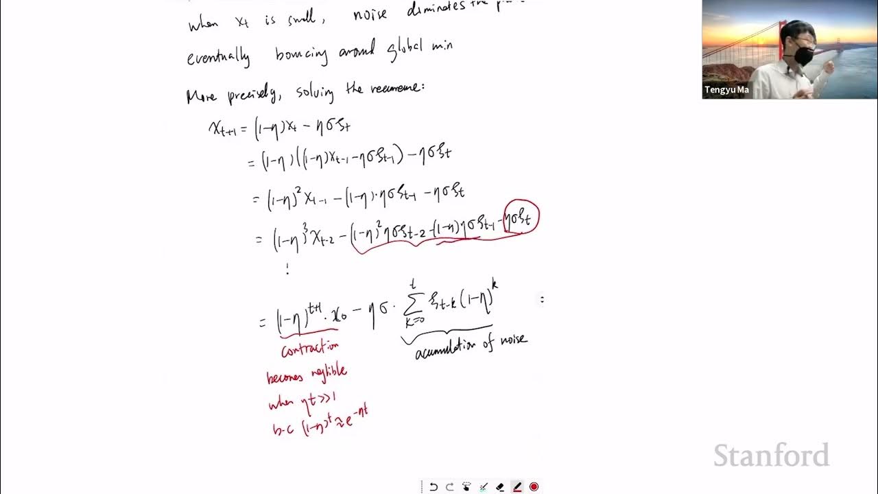Stanford CS229M - Lecture 17: Implicit regularization effect of the noise - YouTube