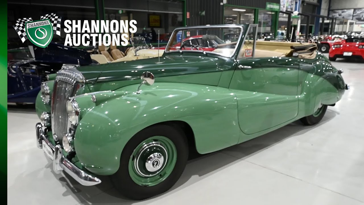 1950 Daimler DB18 Sports Drophead Barker Body - 2023 Shannons Autumn ...
