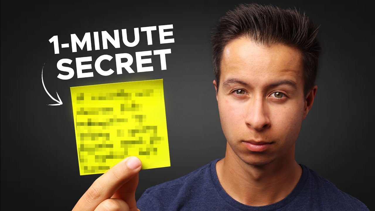 This 1 Sticky Note Will Save Your Fantasy Novel - YouTube