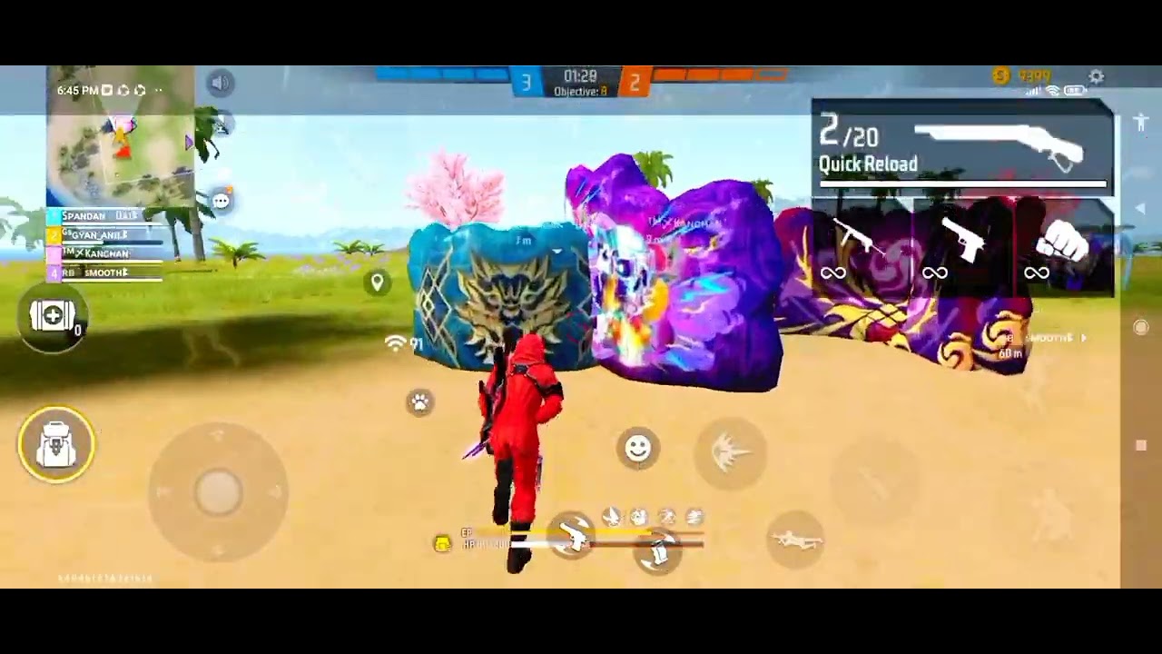 NEW GAME PLAY 4 VS 4 (. GYAN ANIL 🇳🇵 VS RB DAKU ) FULL GAME PLYE ENJOY ...