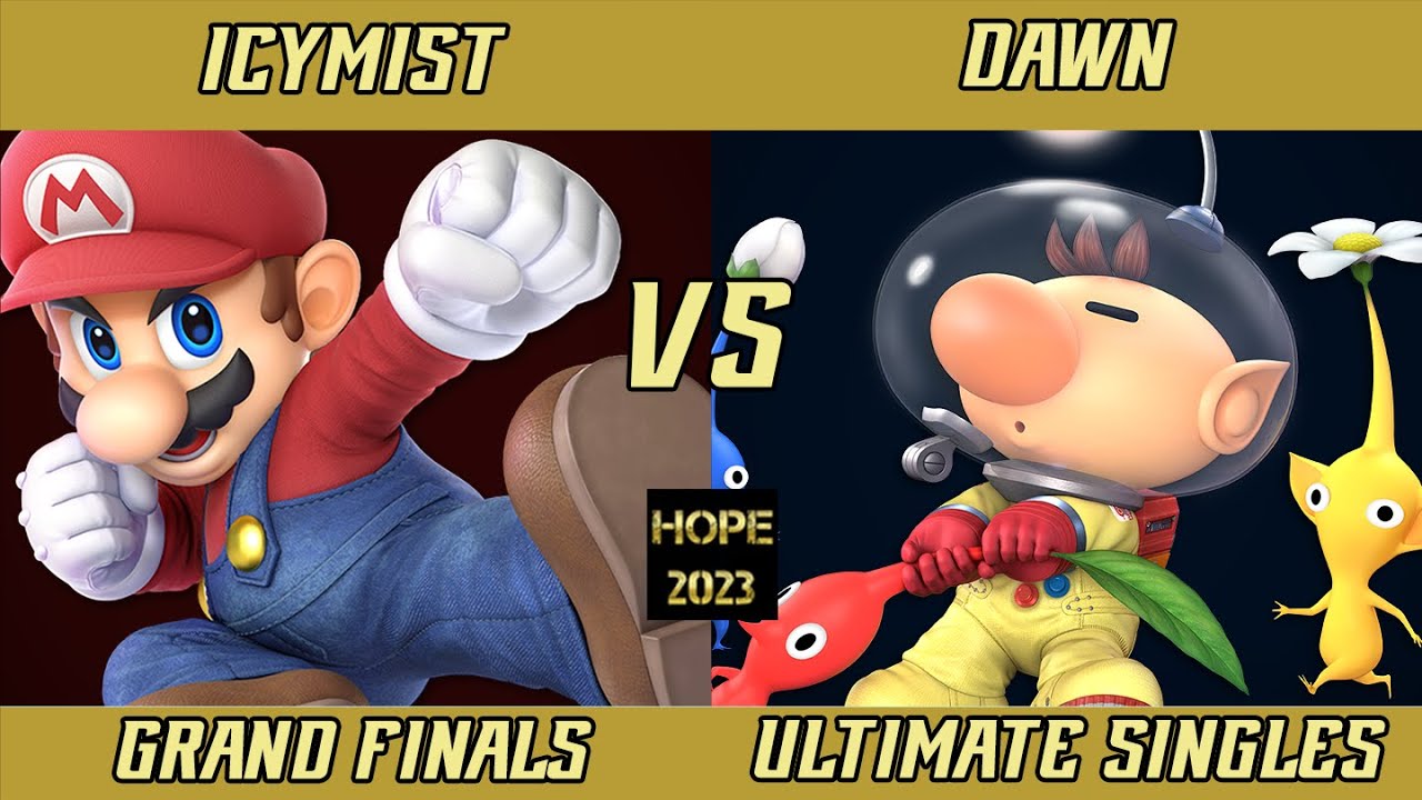 Hope 2023 Grand Finals - IcyMist (Mario, Samus) vs. Dawn (Olimar ...
