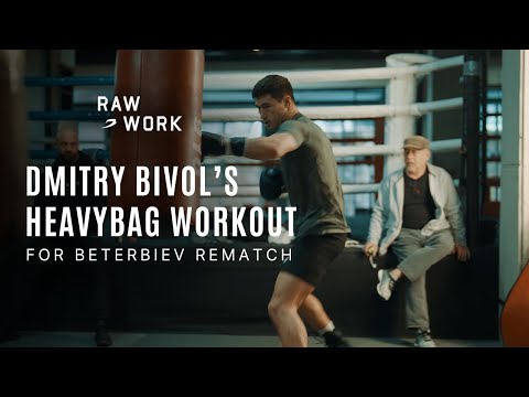 RAW WORK | How Dmitry Bivol Masters His Heavybag Workout For Undisputed Rematch