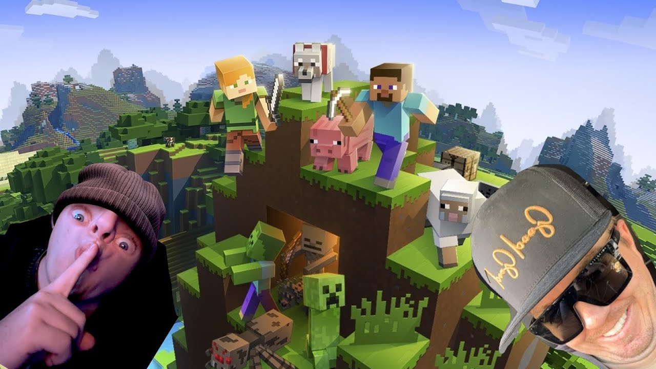 Minecraft... PLEASE DON'T HURT US!!!! - YouTube