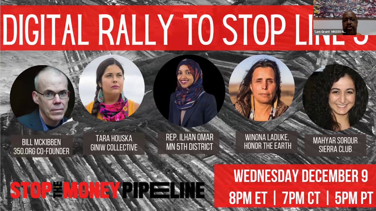 Stop Line 3 Digital Rally - YouTube