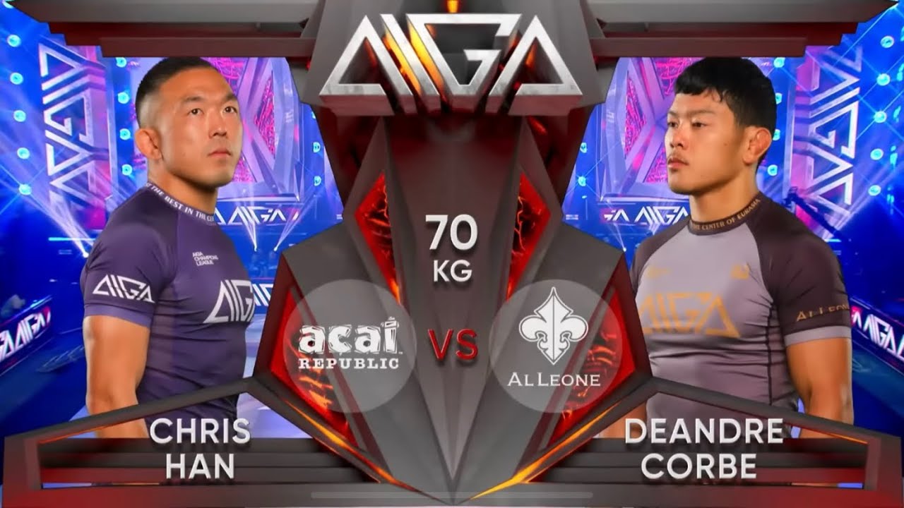 Deandre Corbe vs Christopher Han | AL LEONE | AÇAI REPUBLIC | AIGA ...