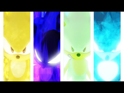 Sonic universe RP - all chaos emeralds locations and Sonic forms