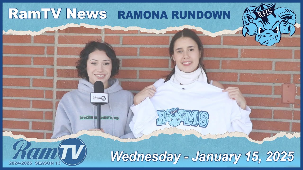 Ramona RamTV News - January 15, 2025 - YouTube