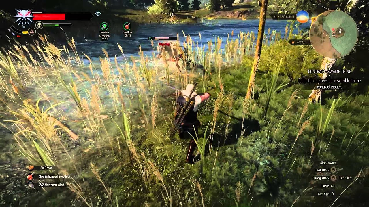 The Witcher 3 - Bilge Hag (Death March) - YouTube