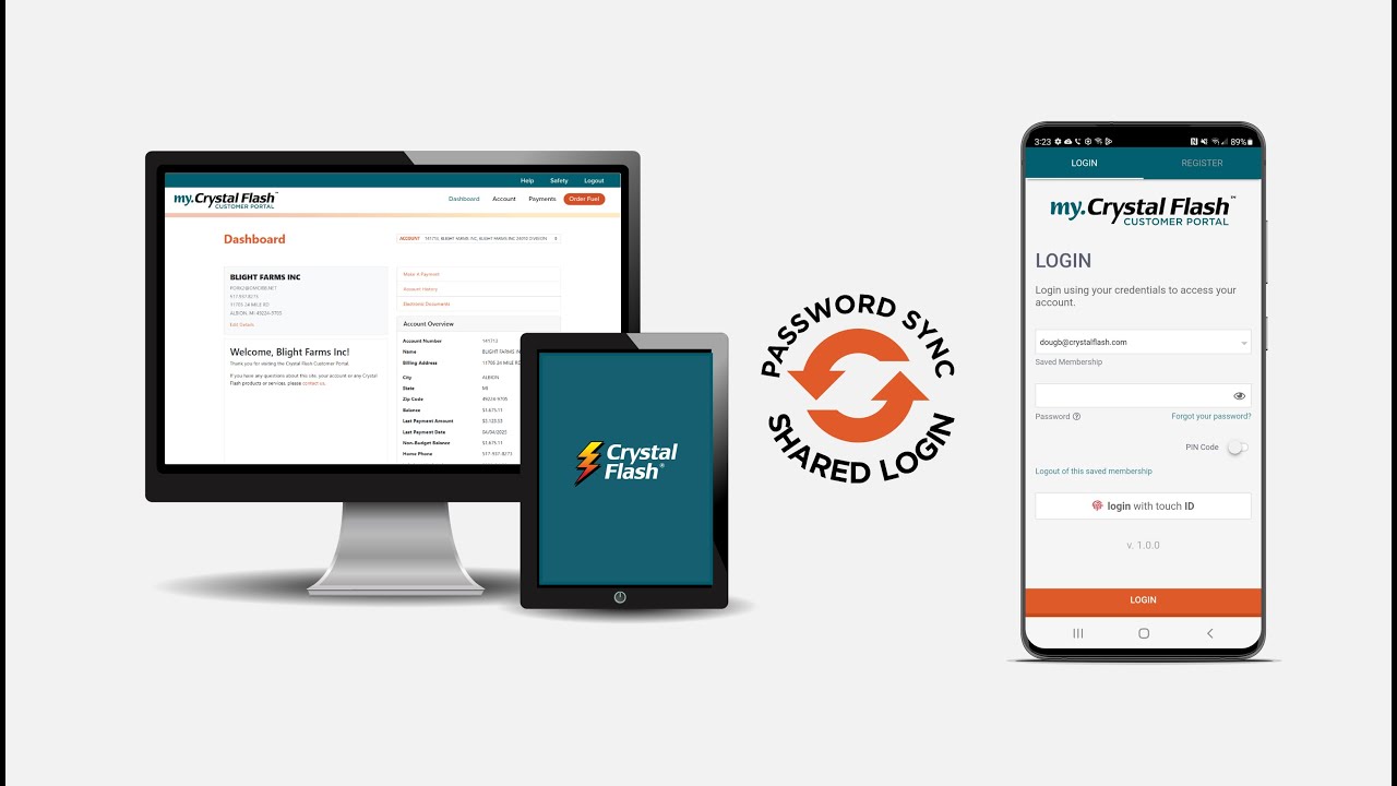 Crystal Flash Customer App - YouTube