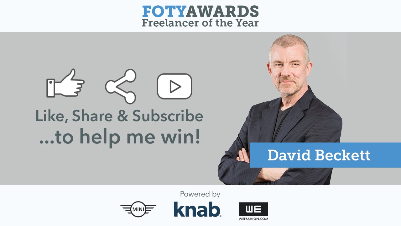 FOTY Awards | David Beckett (categoriewinnaar) - YouTube