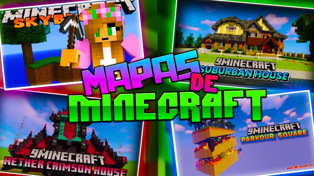 CÓMO DESCARGAR MAPAS DE MINECRAFT PARA CUALQUIER VERSIÓN (FÁCIL Y ...