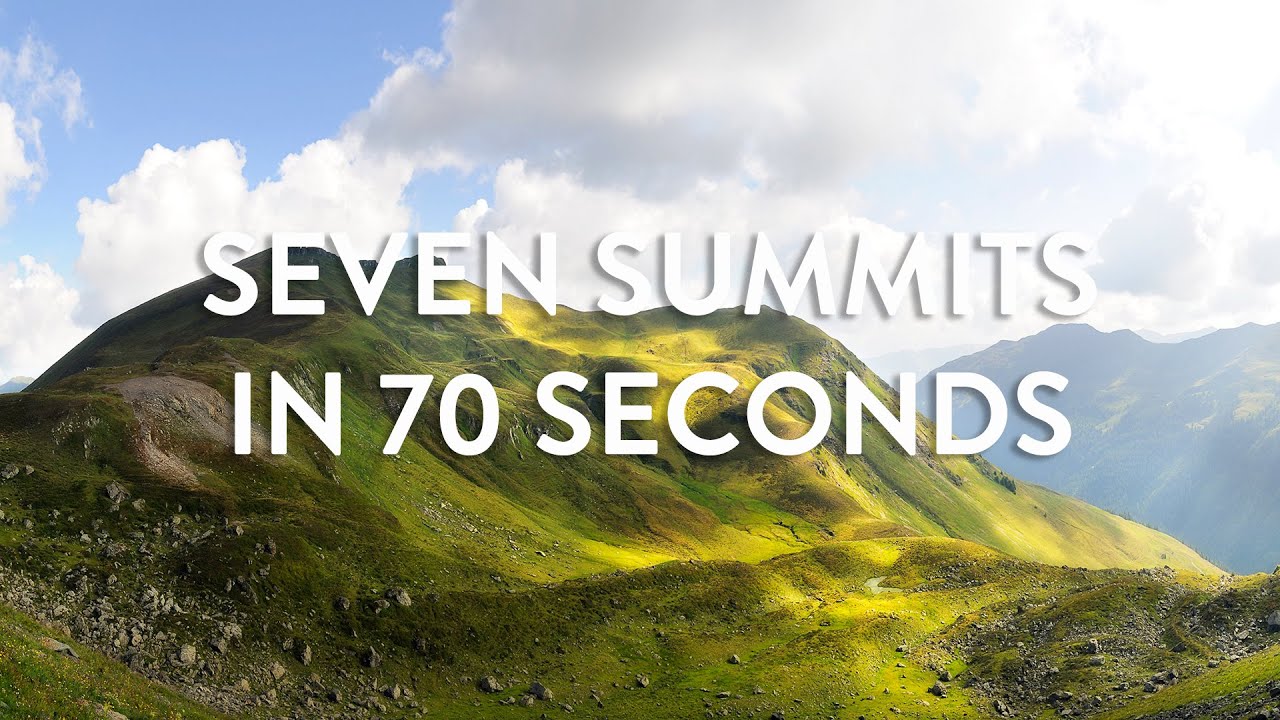 70 Seconds: Seven Summits of Saalbach - YouTube