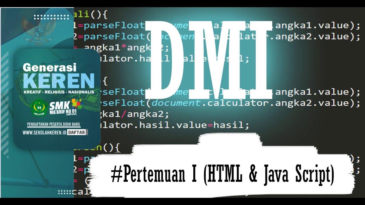 Cara Membuat Kalkulator Sederhana dengan HTML & JavaScript - YouTube
