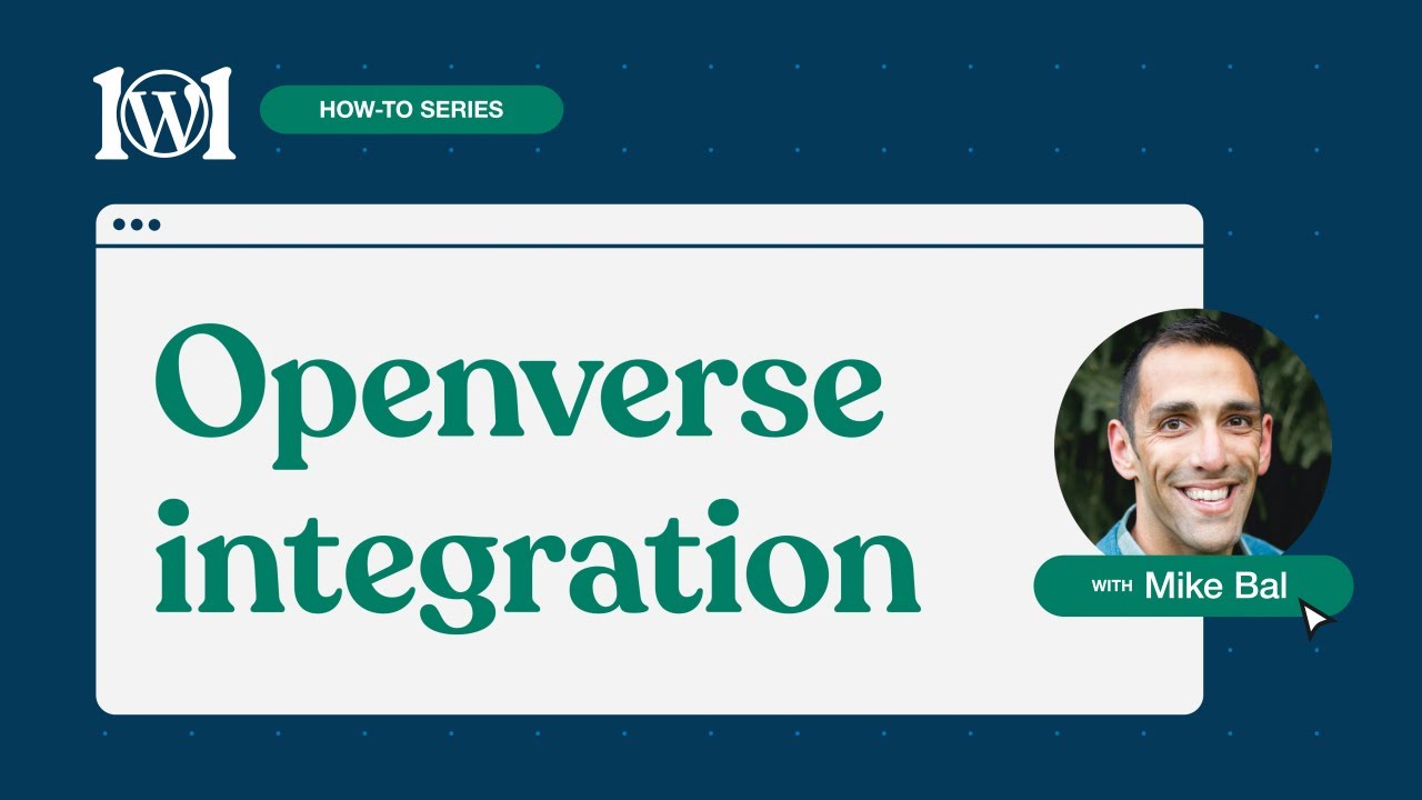 Openverse integration on WordPress.com - YouTube