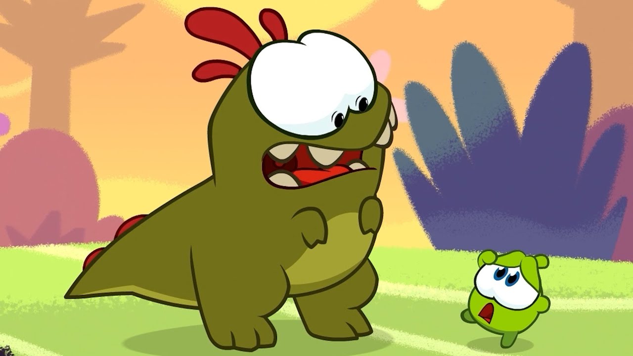 OM NOM Stories 🥷🤖 Ninjas, Robots & Dinosaurs! 🦖 Cut the Rope 🟢 ️ - YouTube