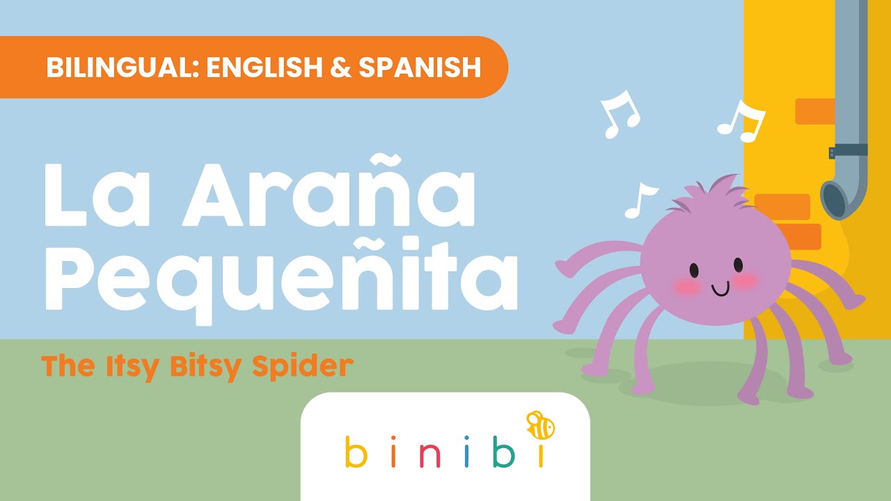 La Araña Pequeñita (The Itsy Bitsy Spider) | Bilingual Kids Song ...