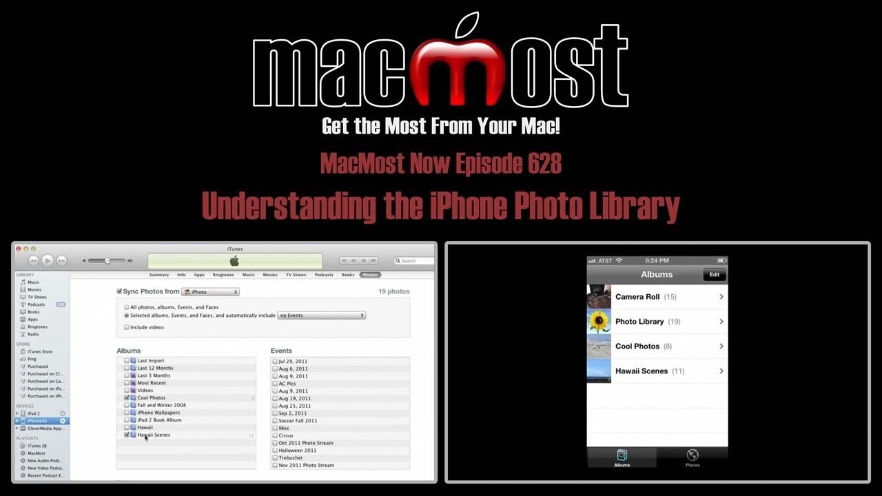 Understanding the iPhone Photo Library (MacMost Now 628) - YouTube