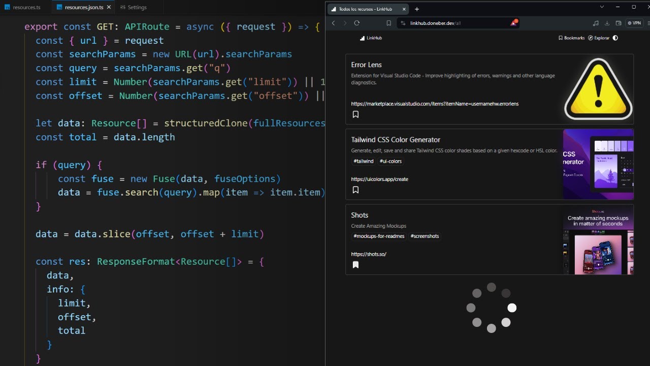 Luchando con mi código :v | Paginación y endpoints, Scroll infinito, Astro y React | LinkHub ...
