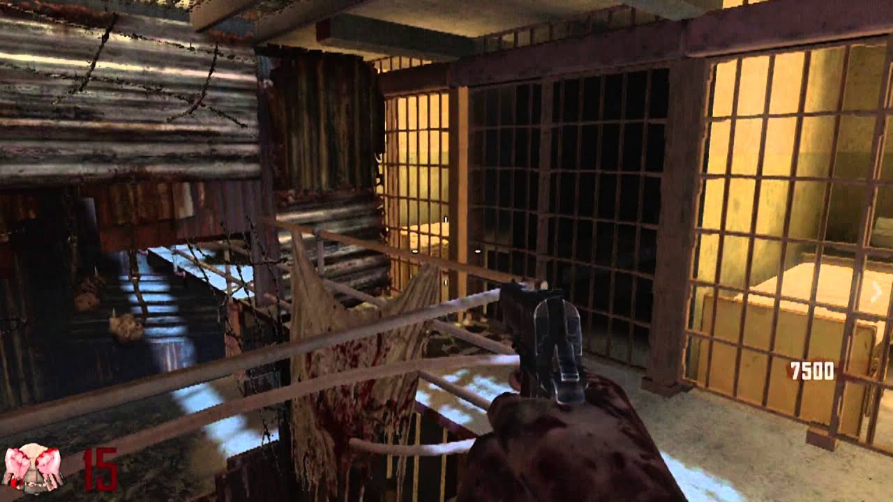 Uprising Map Pack DLC First Gameplay new mob of the dead cell block ...