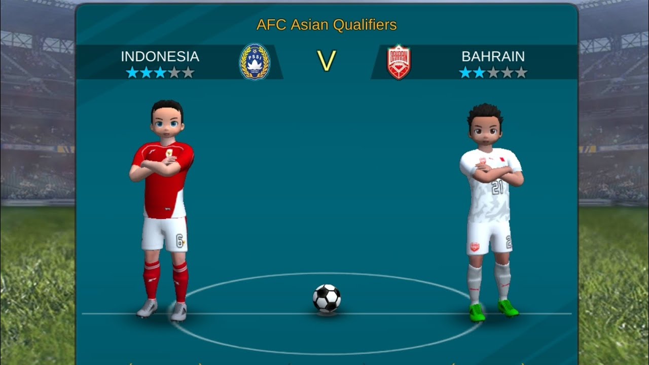 INDONESIA vs BAHRAIN | AFC Asian Qualifiers - Pro League Soccer (PLS ...