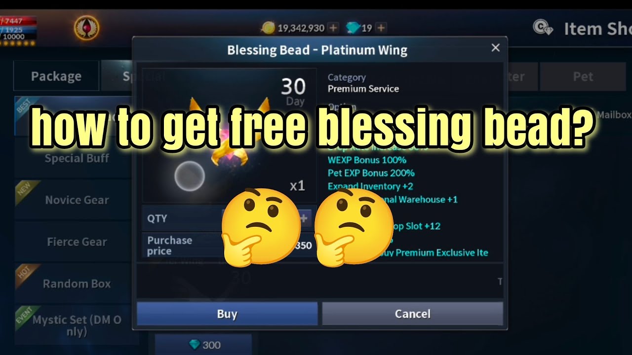 Paano makakuha ng blessing bead ngayon? - CABAL MOBILE - YouTube