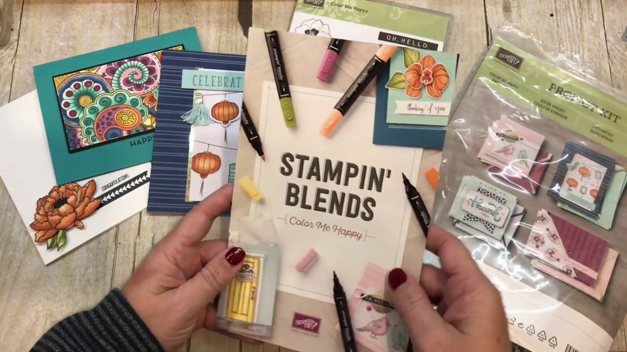 Introducing Stampin Blends Alcohol Markers from Stampin Up! - YouTube