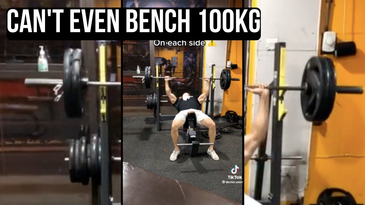 You aren't a man if you can't bench 100kg - YouTube