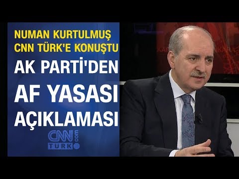 Af yasası ne zaman çıkacak? AK Parti’den son açıklama geldi!