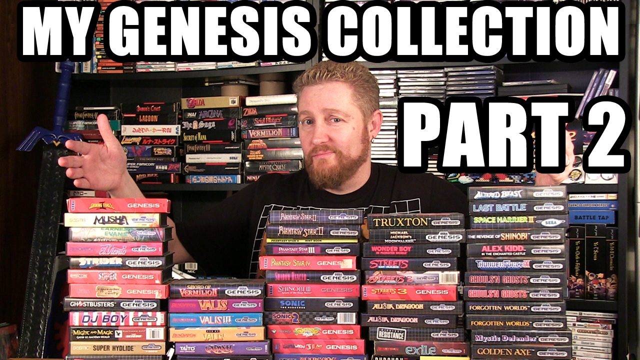MY SEGA GENESIS COLLECTION PART 2 - Happy Console Gamer - YouTube