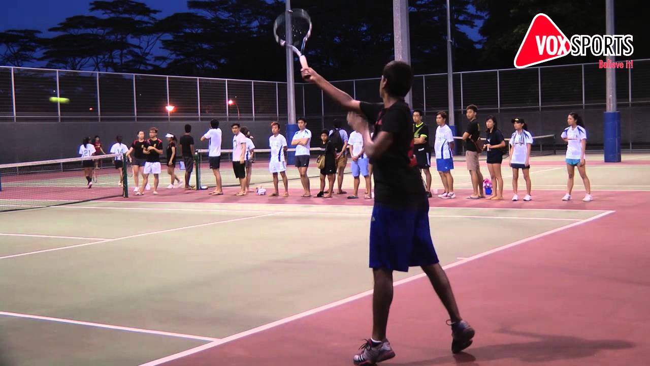NTU IHG 2013 : Tennis Semi-Finals - YouTube